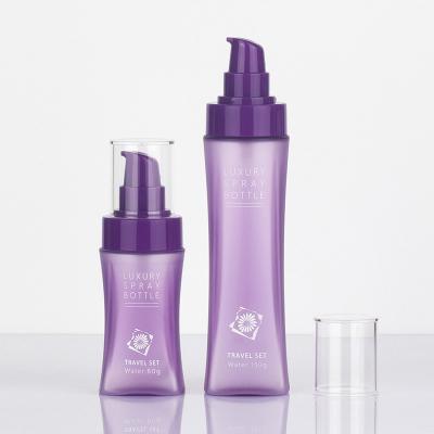 Cina Confezione di flacone spray cosmetico per lozione glassata in PET portatile da 200 ml in vendita