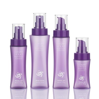 Cina Confezione di flacone spray cosmetico per lozione glassata in PET portatile da 200 ml in vendita