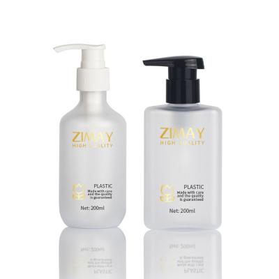China Frasco para loção cosmética de HDPE branco fosco plástico 30ml 60ml 100ml Embalagem para cuidados com a pele à venda