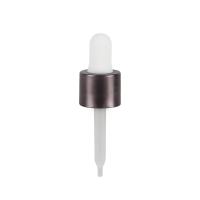 China Plastic Essential Oil Dropper Customizable 20/410 Dropper Cap Matte for sale