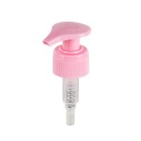 China Pink Left Right Lock Pump Customizable Plastic Soap Dispenser Pump Corrosion Resistant for sale
