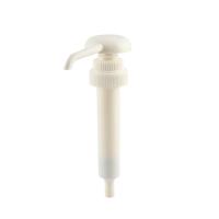 China White Syrup Dispenser Pump Quantitative Coffee Syrup Pumps Customizable for sale