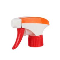 China Three Color Trigger Spray Head Corrosion Resistant Spray Pump Trigger With A Rotary Switch for sale