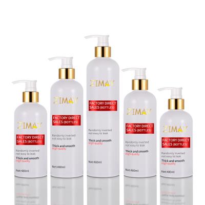 China os cosméticos mal ventilados de Skincare do champô e do condicionador da bomba do corpo de 250ml 300ml 350ml 400ml 500ml lubrificam recipientes de empacotamento à venda
