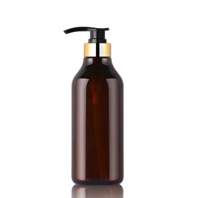 China Parte superior extravagante original cosmética do ouro da garrafa do champô da loção ambarina luxuosa do corpo de 200ml 300ml 350ml 400ml 1000ml Boston à venda