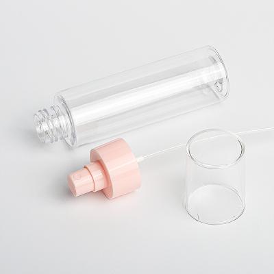 Cina Bottiglia rosa 100ml 200ml dello spruzzo dell'animale domestico con il diametro della bocca 48mm di 24mm elegante in vendita