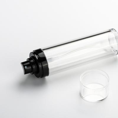 Cina Flacone spray trasparente cosmetico in PET opaco personalizzato 50 ml 80 ml 100 ml in vendita