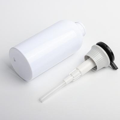 Cina i contenitori vuoti 400ml arrotondano lo sciampo di plastica dell'ANIMALE DOMESTICO della lozione e la bottiglia senz'aria della pompa del balsamo in vendita