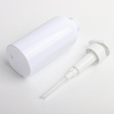 Cina bottiglia unica all'ingrosso di riciclaggio di plastica dello sciampo di forma 500ml del contenitore di 350ml Skincare con la pompa in vendita