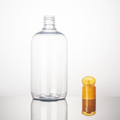 Cina 300ML bottiglia di plastica con tappo a vite, barattoli con tappo a vite dell'ANIMALE DOMESTICO trasparente in vendita