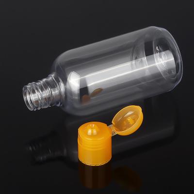 Cina 300ML bottiglia di plastica con tappo a vite, barattoli con tappo a vite dell'ANIMALE DOMESTICO trasparente in vendita