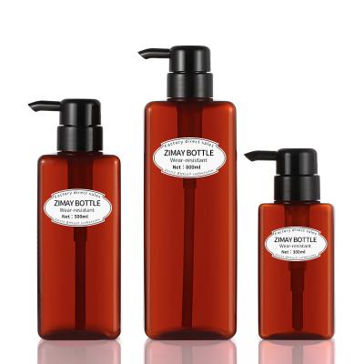 China Garrafa cosmética clara da loção, garrafas quadradas da bomba da loção de 41mm à venda