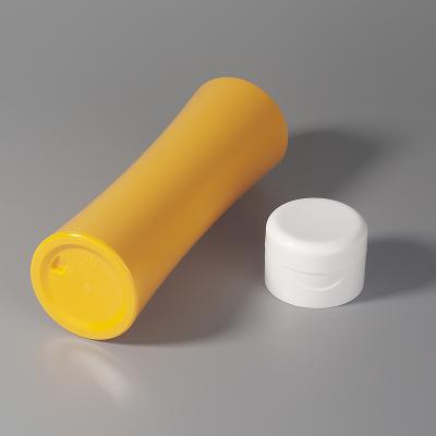 Cina giallo riutilizzabile riutilizzabile senz'aria delle bottiglie con tappo a vite di plastica 500ml in vendita