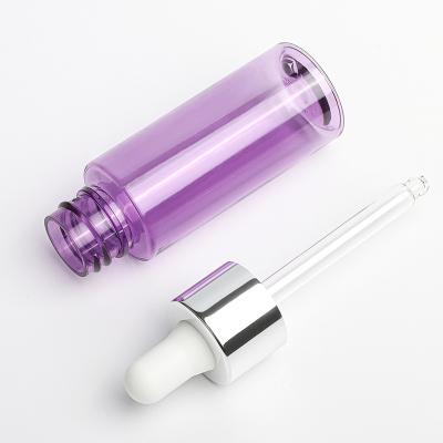 China Starker Plastiktropfflaschen 30ml HAUSTIER Plastik-Siebdruck zu verkaufen
