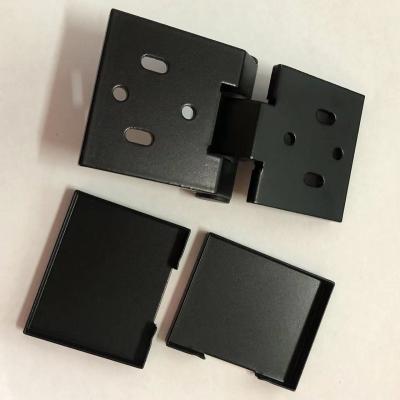 中国 白色と摩擦停止システムを持つアルミ合金製の小さな窓ガラスヒンジ 販売のため