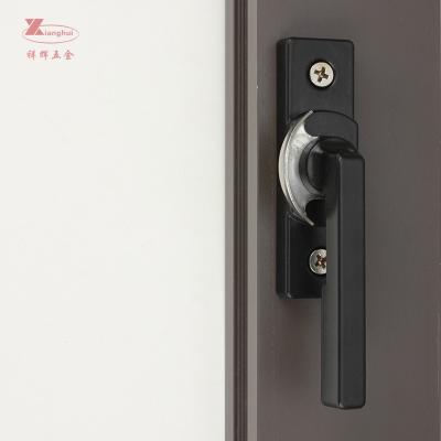 China Laser Logo Aluminum Crescent Lock for Customized uPVC Sliding Doors and Windows Design for sale