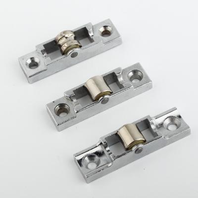 Cina Durabile 16 mm larghezza all' alloggio di zinco finestrino a singolo rullo ruota singola per stile di design moderno in vendita
