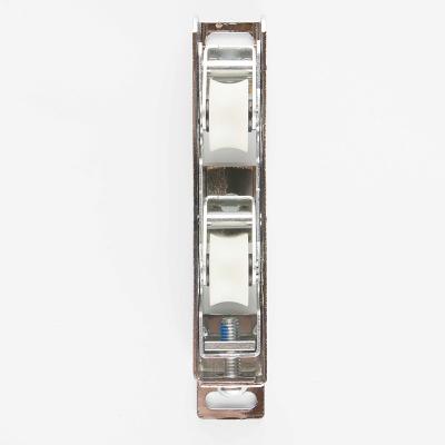 Cina Edificio per uffici 16 mm single groove roller con ruota di nylon resistente e rivestimento in zinco in vendita