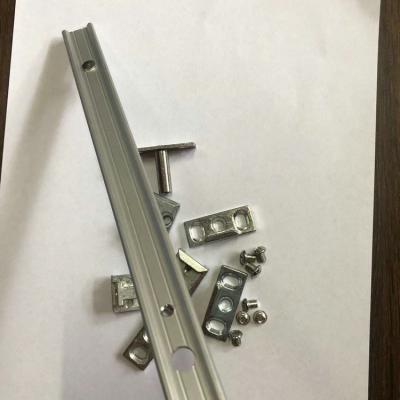 China 400 mm comprimento 2,3 mm espessura perfis de alumínio vara de transmissão para janela e porta à venda