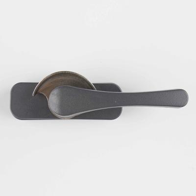 Cina Stile americano UPVC Crescent Moon Lock Window Design moderno con lega di zinco / alluminio in vendita