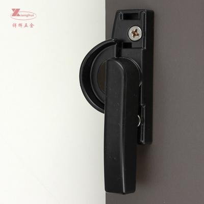China 21*23 Diseño moderno de aleación de aluminio doméstico CAM UPVC manija oblicua de la luna de cierre en venta