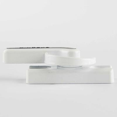China Conveniente cerradura de media luna con mango diagonal para ventanas corredizas en perfiles de UPVC y aluminio en venta