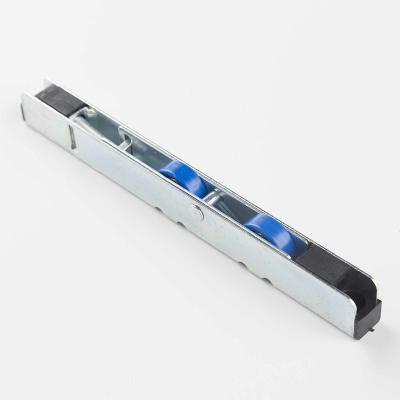 China 12 mm POM-wiel schuifdeurrol met verstelbare lengte en zinkgeplatte nylonrol Te koop