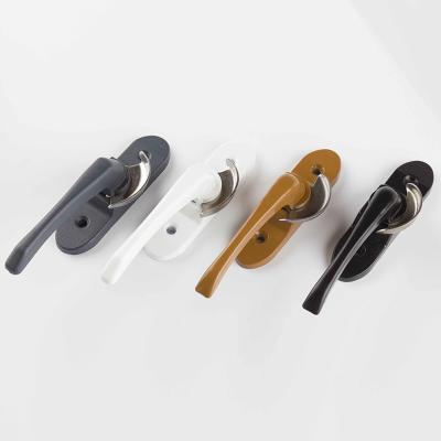 Cina Hotel Villa Apartment Edificio per uffici UPVC Crescente Moon Lock con manico lungo e gancio in vendita