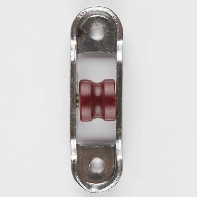 Cina Acciaio inossidabile/ferro larghezza 16 mm ruota singola finestra scorrevole ruota di puleggia per OEM logo in vendita