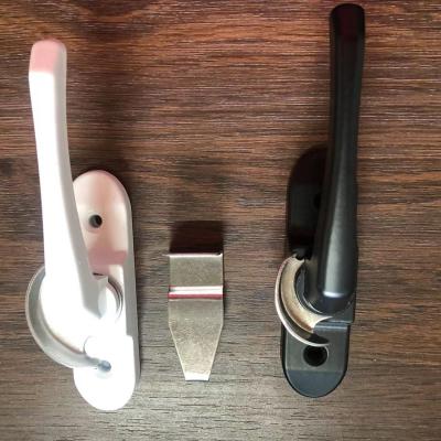 中国 43g UPVC クレセンツ 月錠 アルミ合金 窓錠 ステンレス鋼フック 販売のため