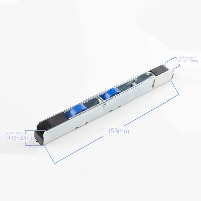 China UPVC Schuifdeur Door Roller met Groove Pulley Modern Design 103g Gewicht Te koop