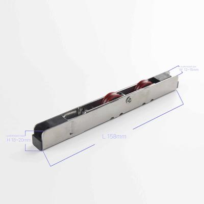 China UPVC Schuifdeur Door Roller met Groove Pulley Modern Design 103g Gewicht Te koop