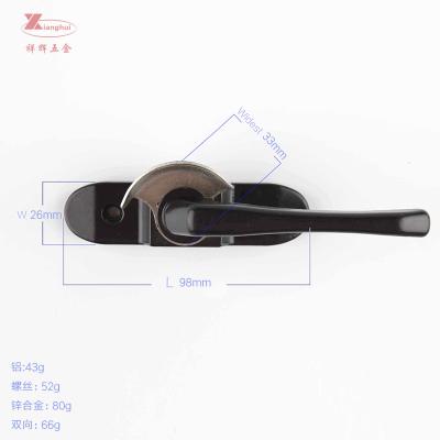 中国 スライディングウィンドウアクセサリー UPVC ステンレス鋼フック材料の月錠 販売のため