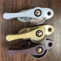 China UPVC Sliding Window Crescent Lock 34g Drop Shape Security Lock for OEM for sale