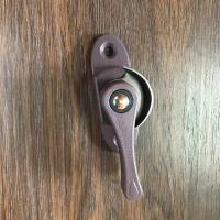 China UPVC Sliding Window Crescent Lock 34g Drop Shape Security Lock for OEM for sale
