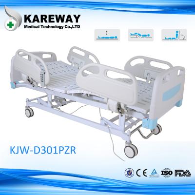 China PP Side Rails Luxurious Electric Hospital Bed with Central Lock for VIP Room for sale