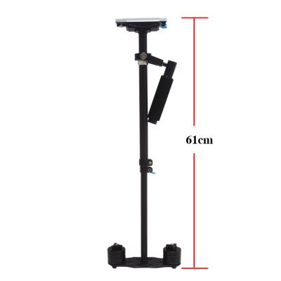 Cina Macchina fotografica tenuta in mano Steadicam 61cm dello stabilizzatore della metropolitana della fibra del carbonio in vendita