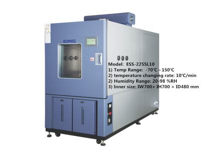 中国 225Lはステンレス鋼（SU 304） ESSを/温度/湿気/熱循環の環境試験の部屋印刷しました 販売のため