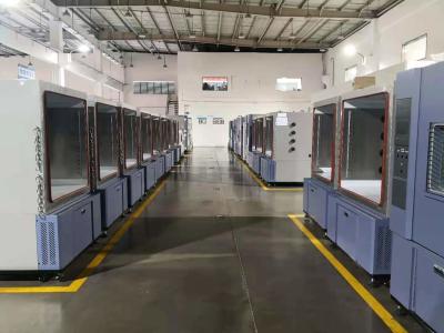 China Câmara climática do teste da temperatura do alto e baixo 400L refrigerar de ar com dispositivo de iluminação à venda