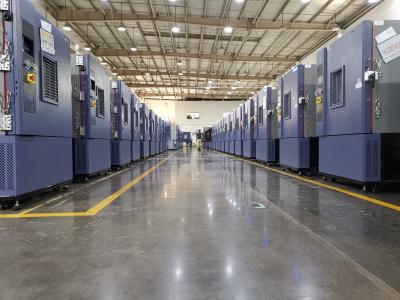 China Câmara climática do teste da temperatura do alto e baixo 400L refrigerar de ar com dispositivo de iluminação à venda