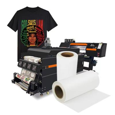 China Película DTF à prova d'água 30CM*100M Impressão de tinta branca mate de dois lados Película para cores naturais e suaves for sale