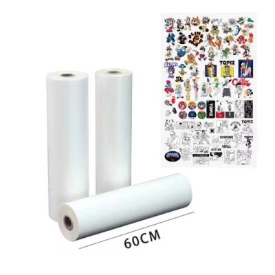 China 75mic DTF Film Roll Double Side Matte 60cm 30cm 33cm PET Heat Transfer Film for sale
