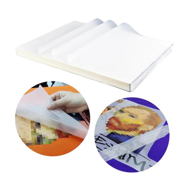 Quality 30cm*100m 75U Release Pet Film Roll Double-sided Cold Peel Hot Peel Heat for sale