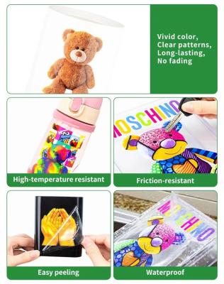 China Glossy Matte UV Printing Material All In One UV Dtf Transfer Films For UV Dtf Printer for sale