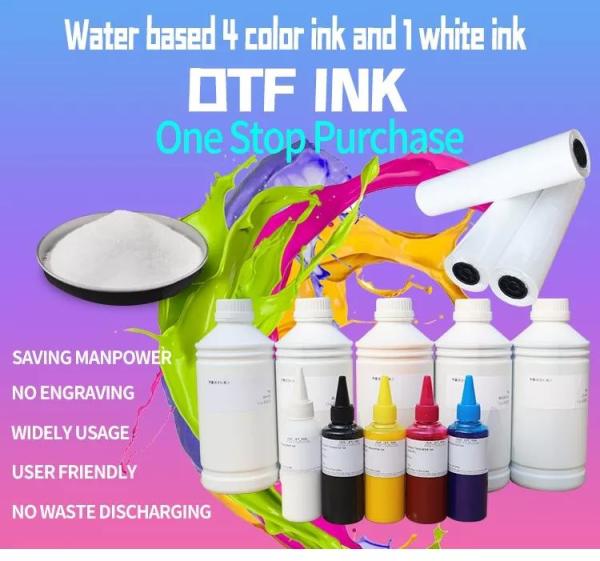 Quality Direct To Film DTF Textile Pigment Ink White For T-Shirt Transfer Printing for sale
