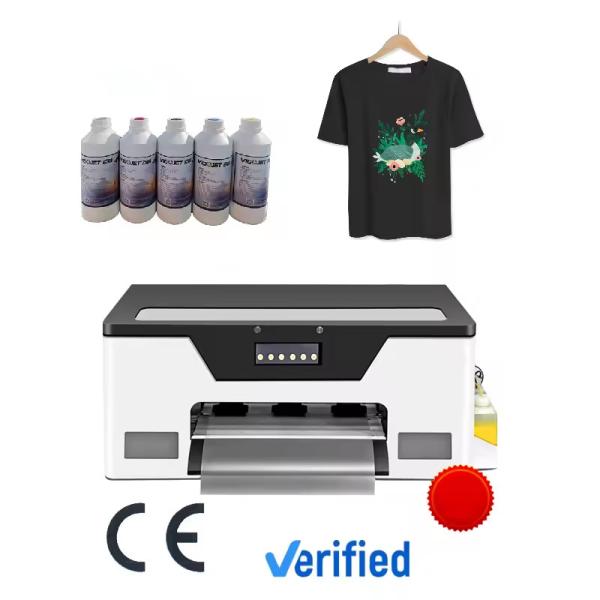 Quality Single Head Xp600 Small Size A3 Dtf Printer 300mm Pet Film Heat Transfer Printing Machine For Tshirt Transfer Printing for sale