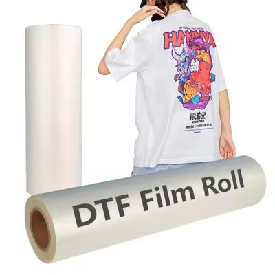 China 60cm*100m DTF PET Film weiße Tinte Instant Hot & Cold Peeling Erhältlich zu verkaufen