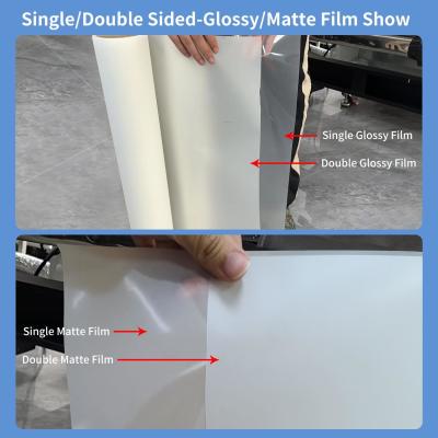 China 30CM x 100M DTF PET Film  CMYK+W Heat Transfer Film for garment for sale