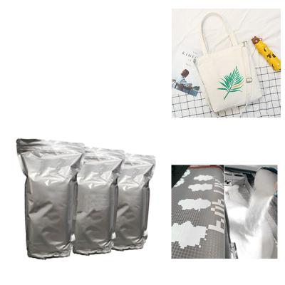 China 1KG/Bag DTF Hot Melt Powder Pu White Adhesive Powder for Heat Transfer Printing for sale