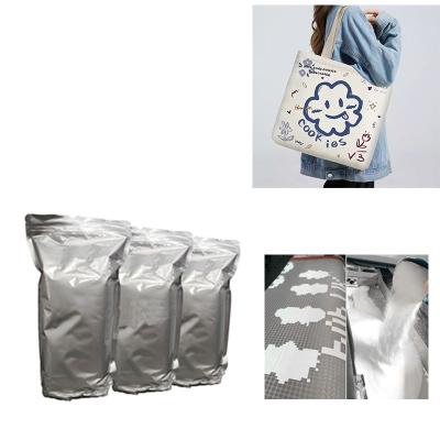 China TPU Púrpura de cola de fusão a quente para impressão de transferência de calor de camisetas 1 kg/2 kg for sale